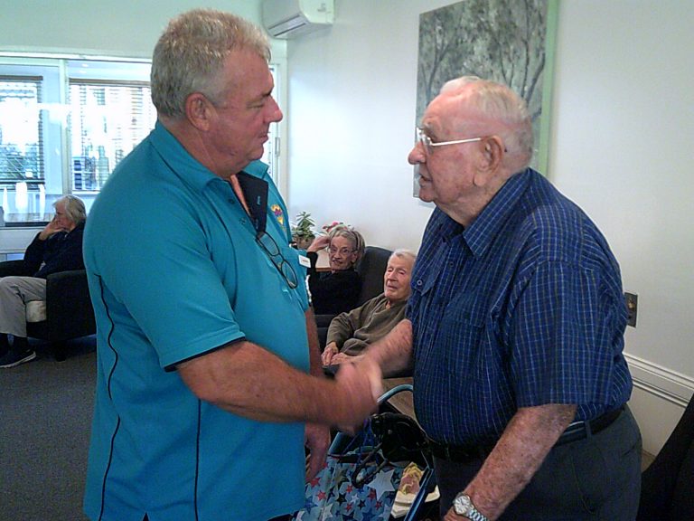 Jim Cragg Off To Toowoomba | Beaumont Care
