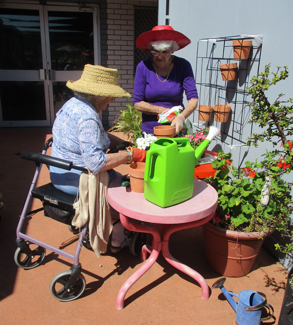 Courtyard Facelift Beaumont Care Redcliffe Beaumont Care